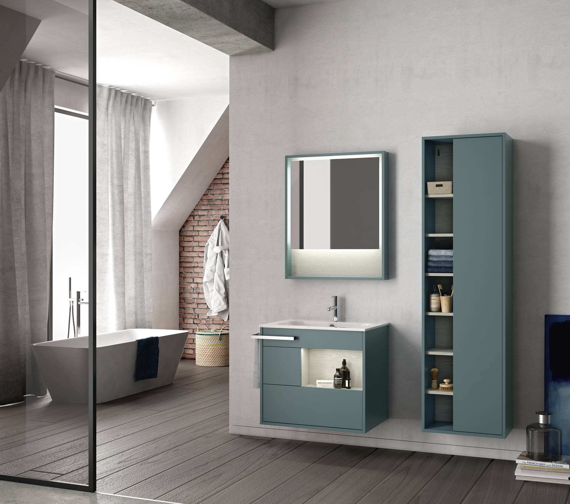 Mobiletti per bagno di piccole dimensioni e misure standard